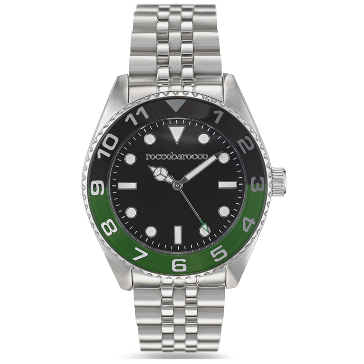 Relógio RoccoBarocco Luxury® Black Sunray Dial - You Like It Store
