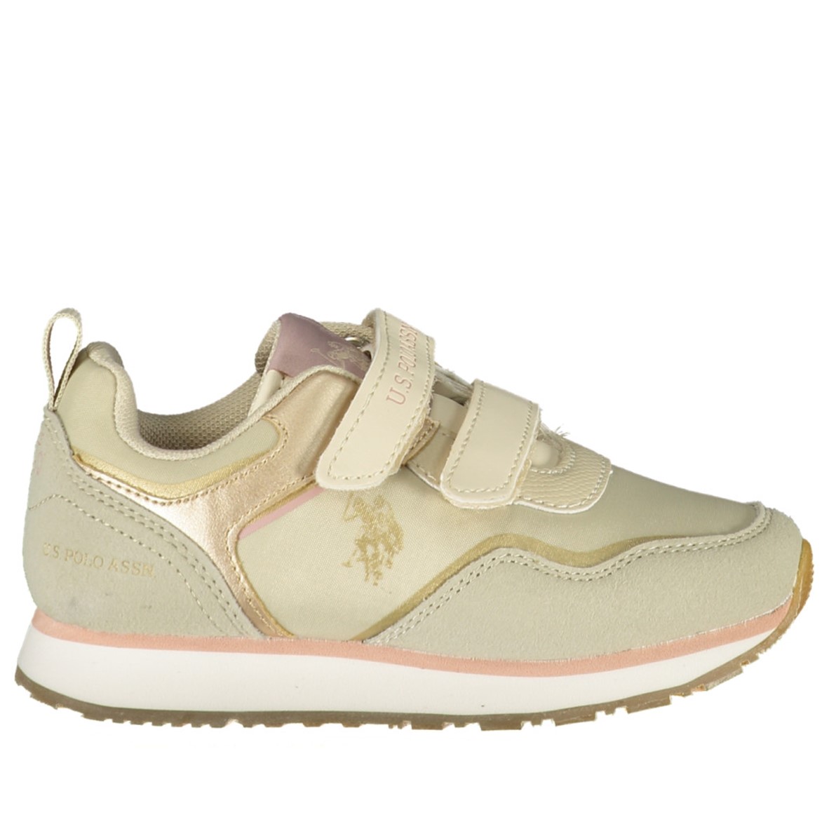 U.S. Polo Assn.® Sapatilhas Beges Criança KCNH3 - You Like It Store
