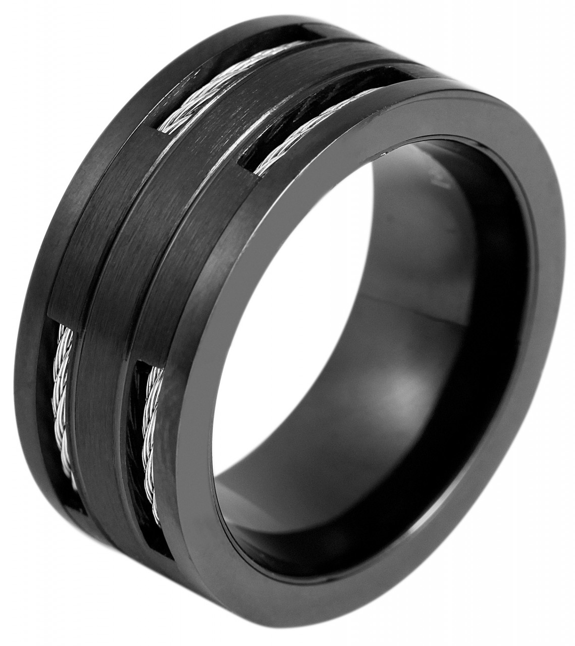 Akzent® Anel Masculino em Aço Inoxidável – Tam.60 – 0007 - You Like It ...