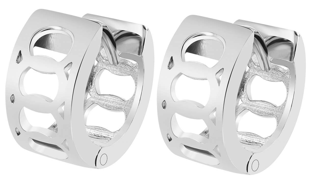 Argolas Crioulos Prateadas em Prata de Lei 925 Banhado a Ródio - You ...