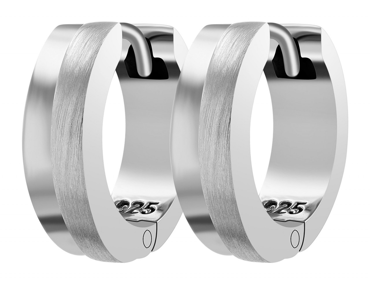 Argolas Crioulos Prateadas em Prata de Lei 925 Banhado a Ródio - You ...