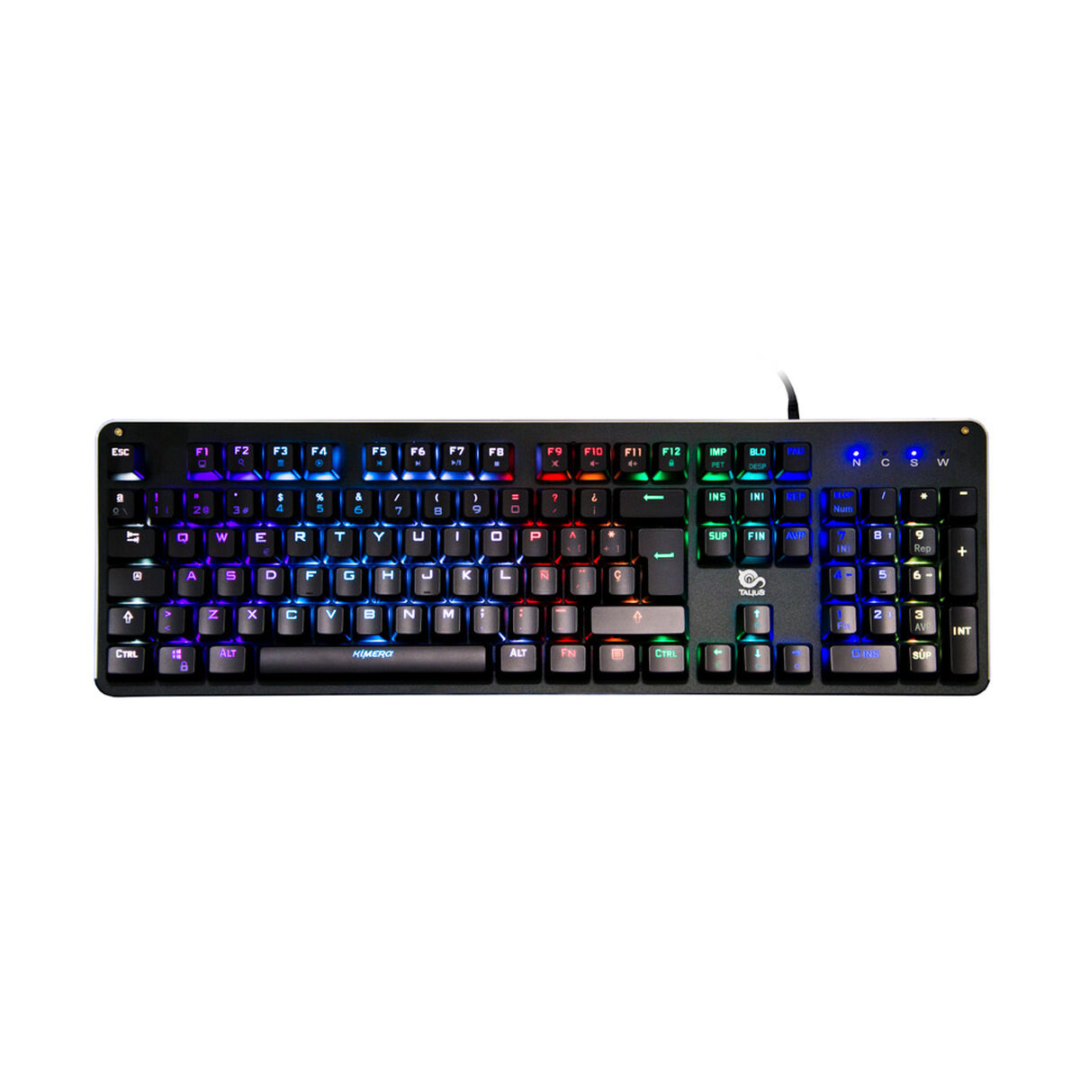 Teclado Gaming Talius Kimera Preto Qwerty espanhol - You Like It Store