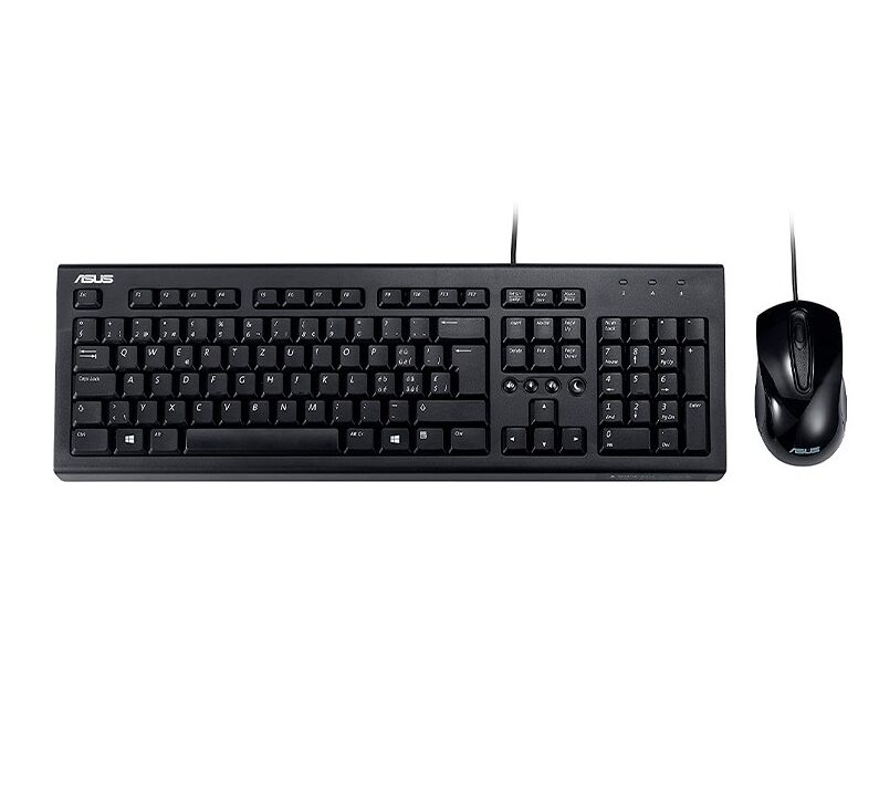 Teclado e Rato Asus 90-XB1000KM0004 Preto - You Like It Store