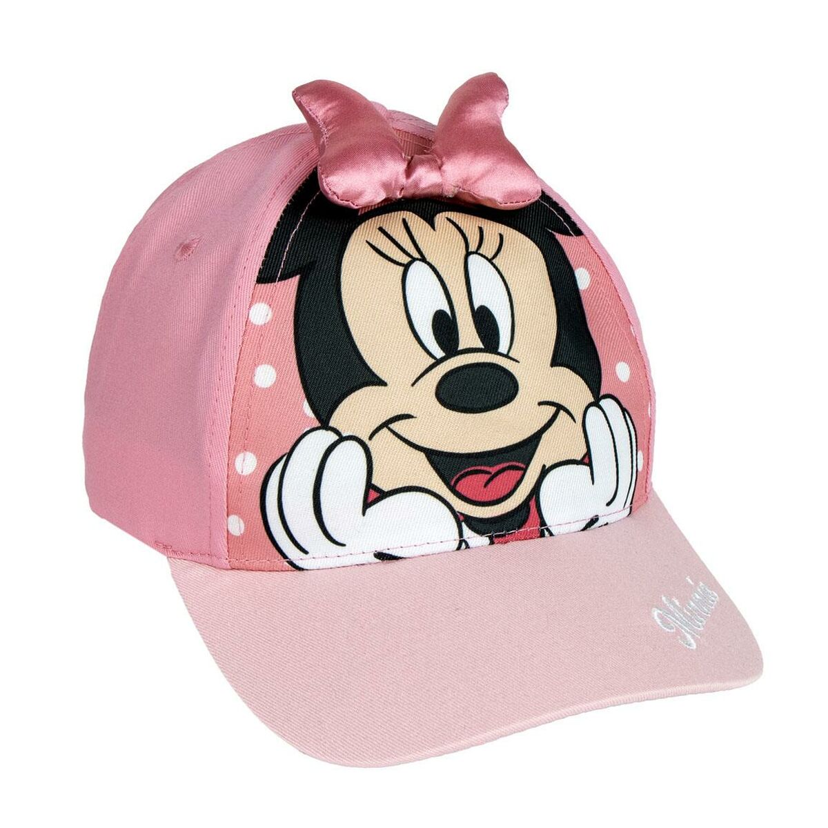 Boné Infantil Minnie Mouse Cor de Rosa - You Like It Store