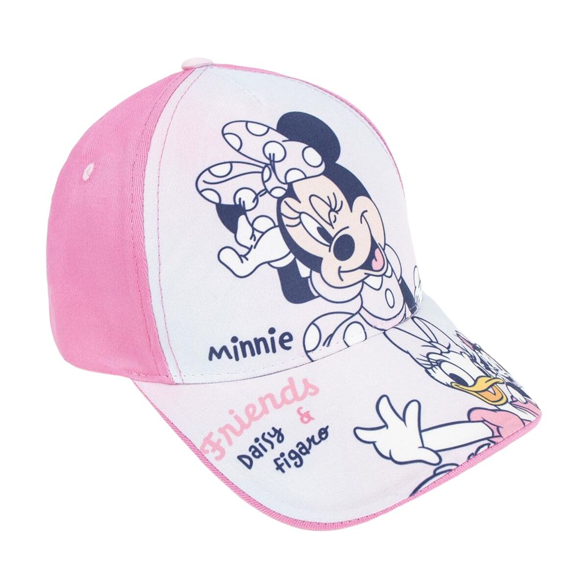 Boné Infantil Minnie Mouse Cor de Rosa (53 cm) - You Like It Store